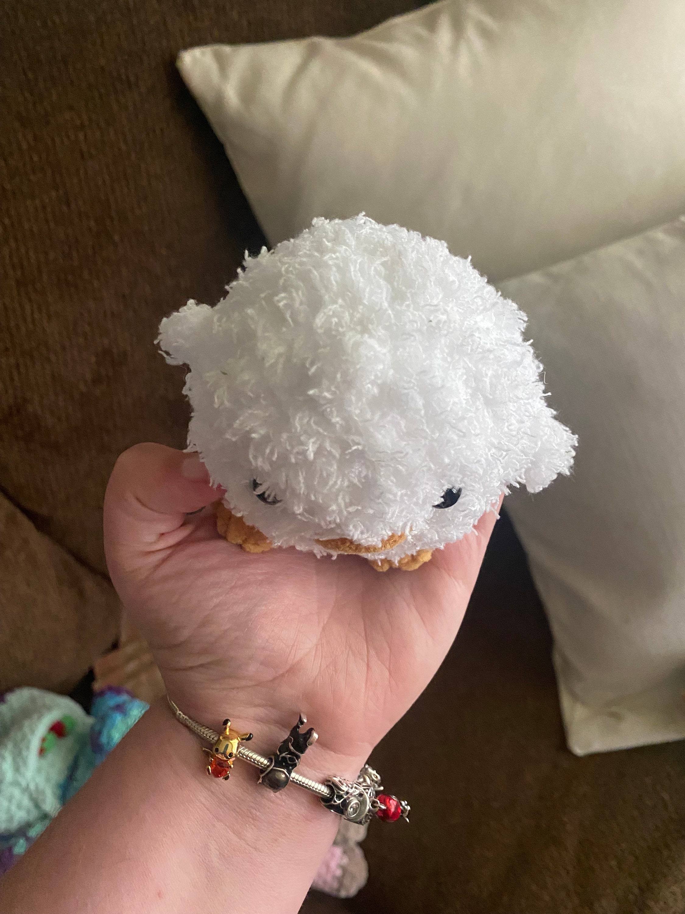 Fuzzy Crochet Baby Birds, Handmade Chicken Plushie, Handmade Mallard ...