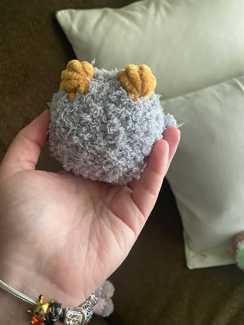 Fuzzy Crochet Baby Birds, Handmade Chicken Plushie, Handmade Mallard ...