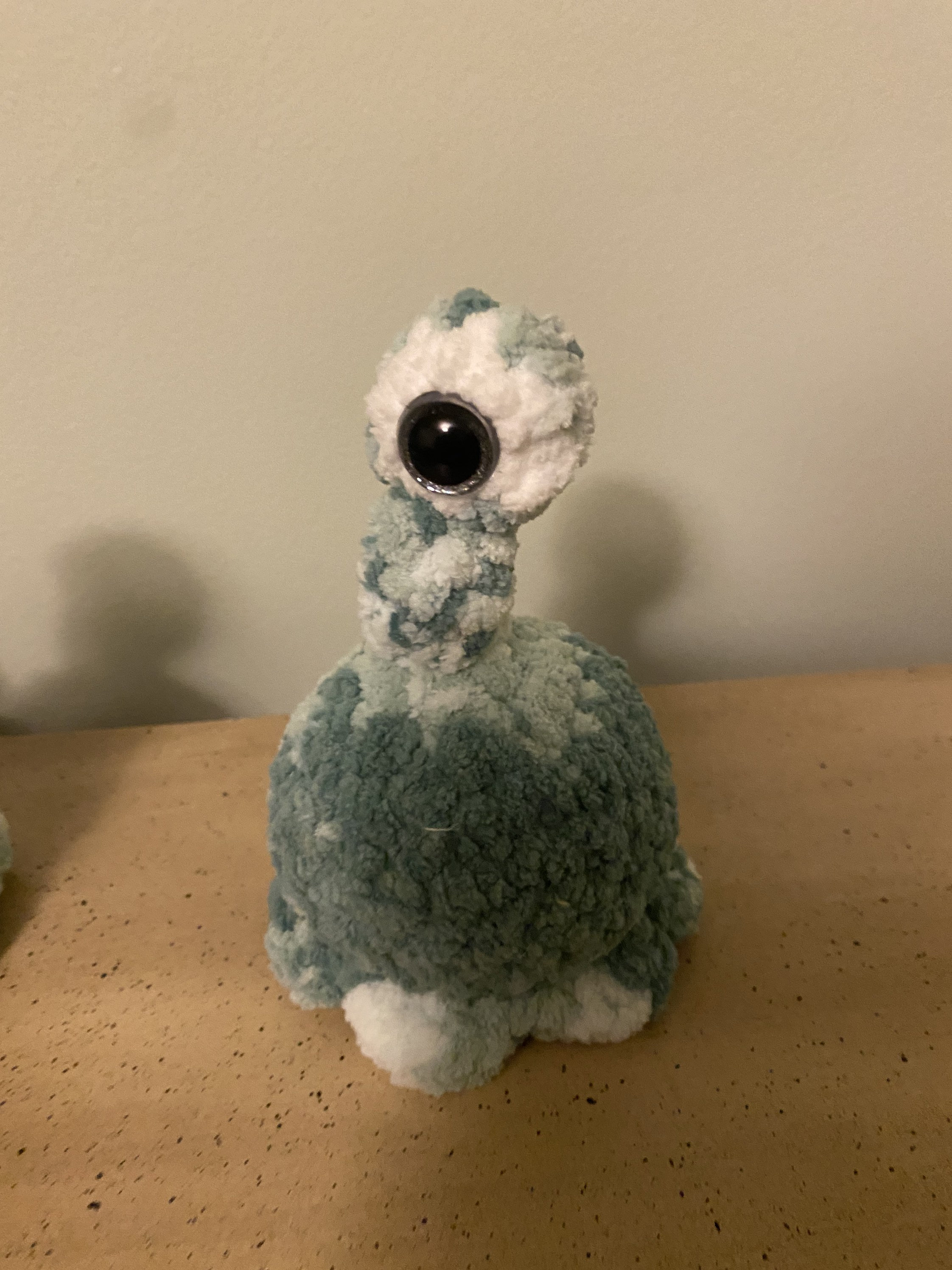 Green Baby Squishy Alien Plushie, Desk Buddy Alien, Green One Eyed ...