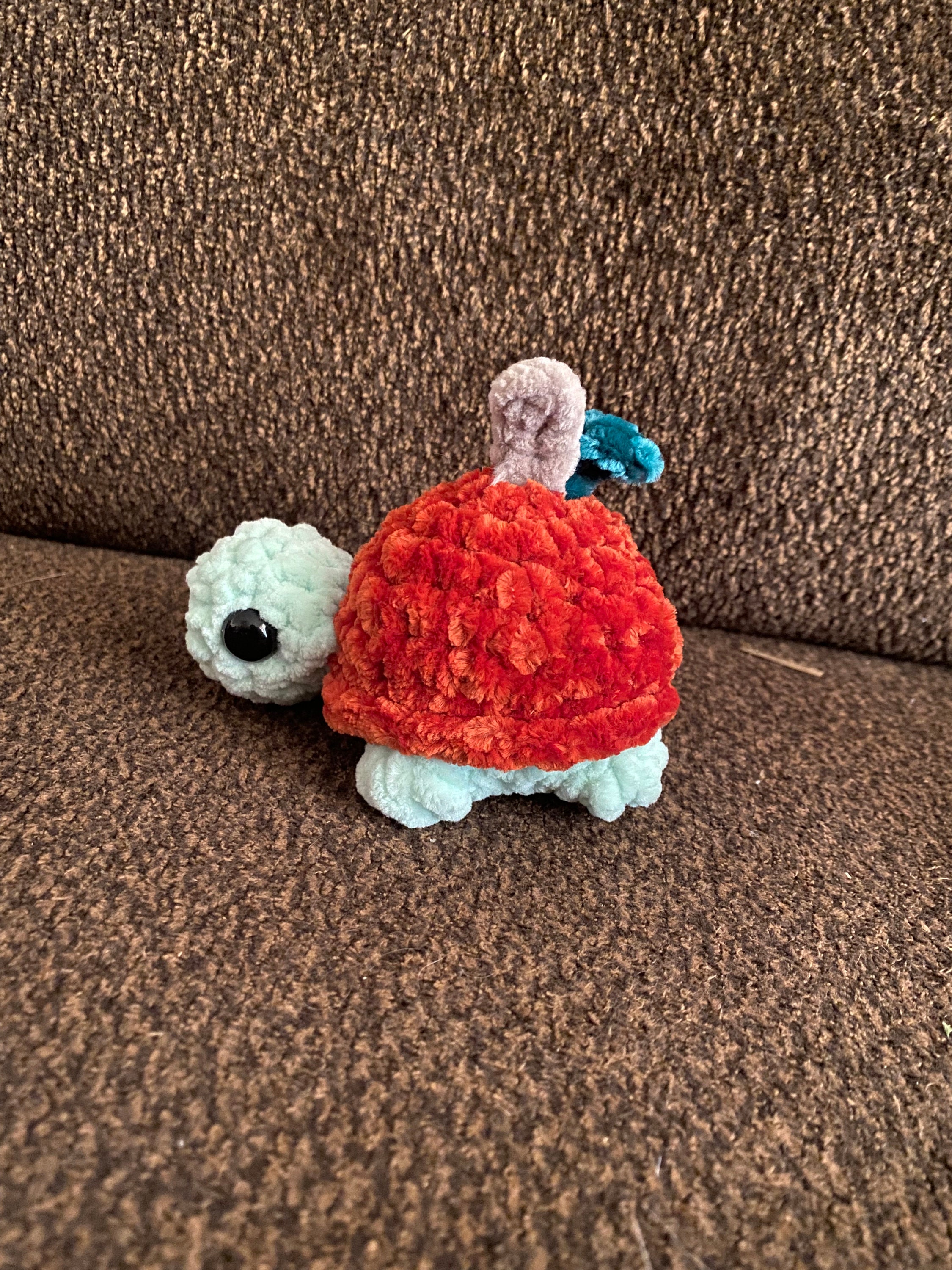 Made to Order Mini Food Crochet Turtles, Handmade Tortoise Plushie ...