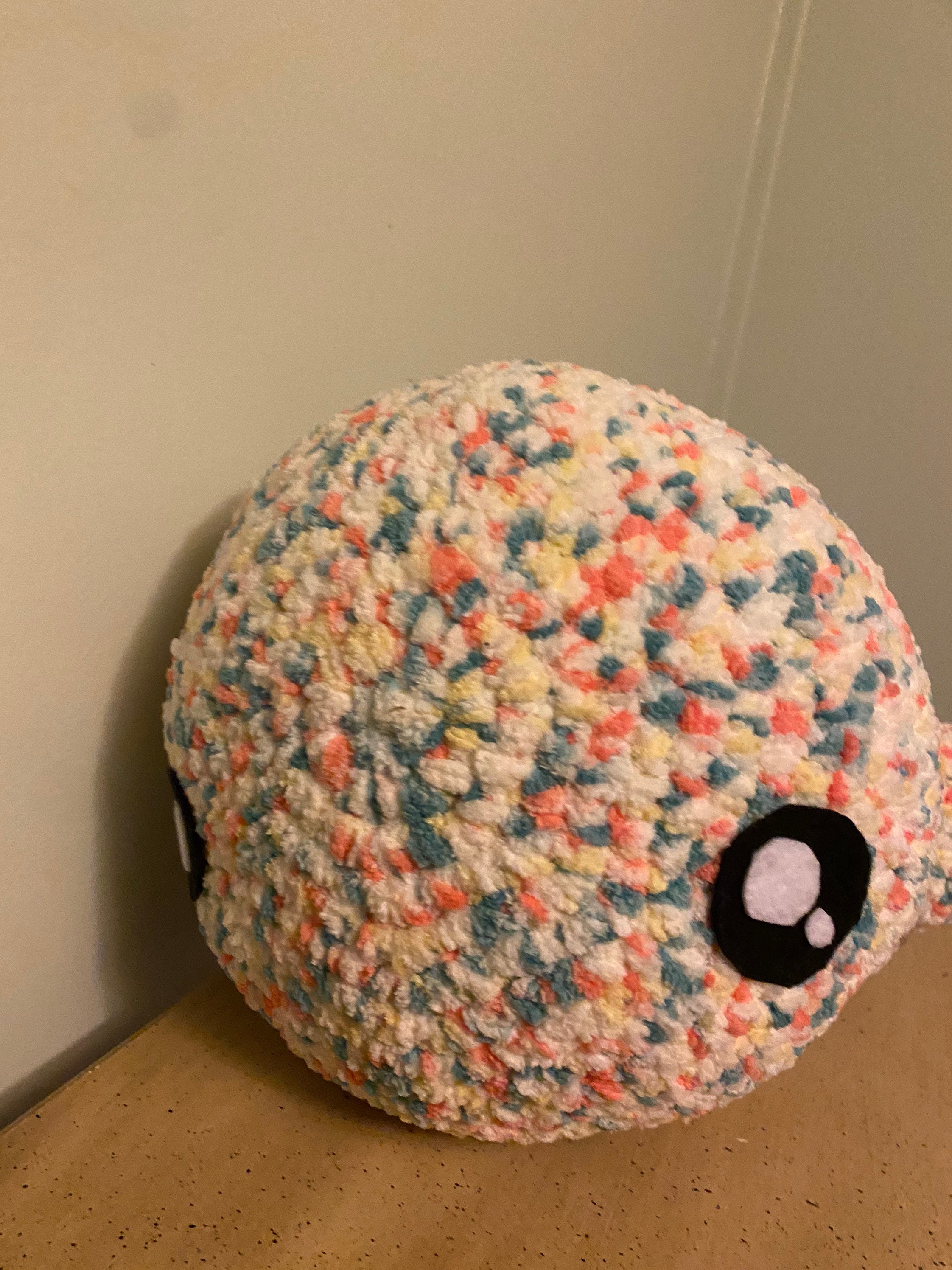 Confetti Whale, Handmade Jumbo Whale Plushie, XL Plushie, Newborn Baby ...