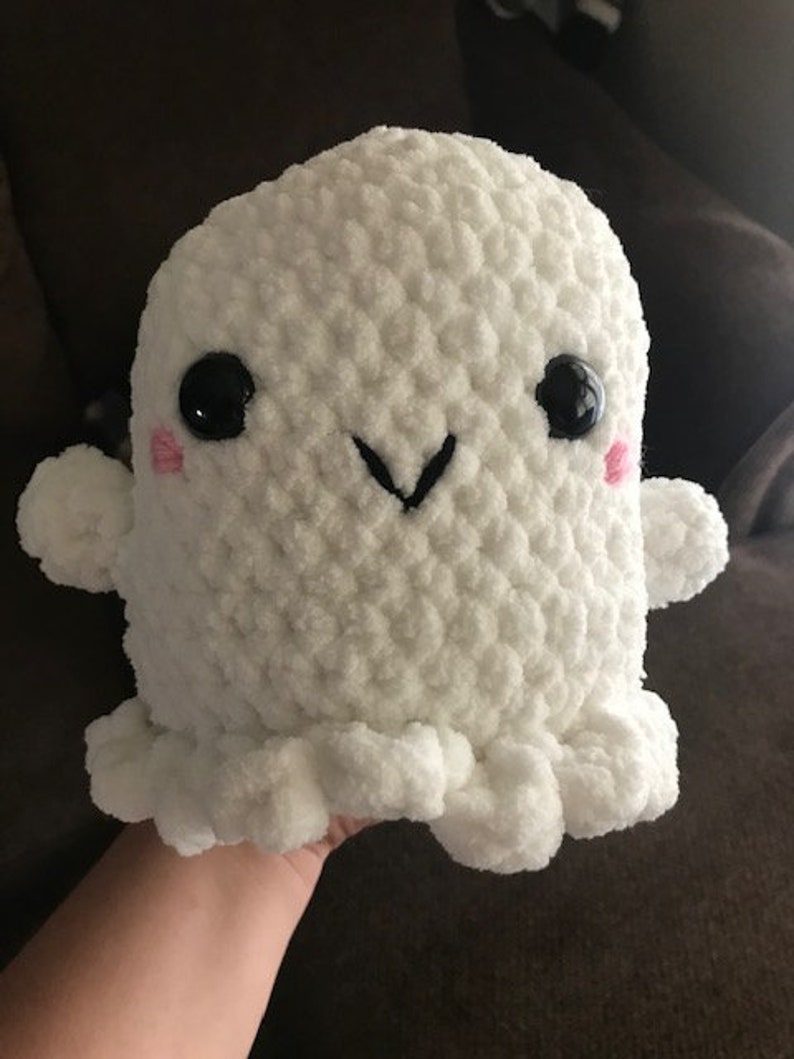 Ghost Plushie-crochet Spirit Halloween Toy Squishy - Etsy