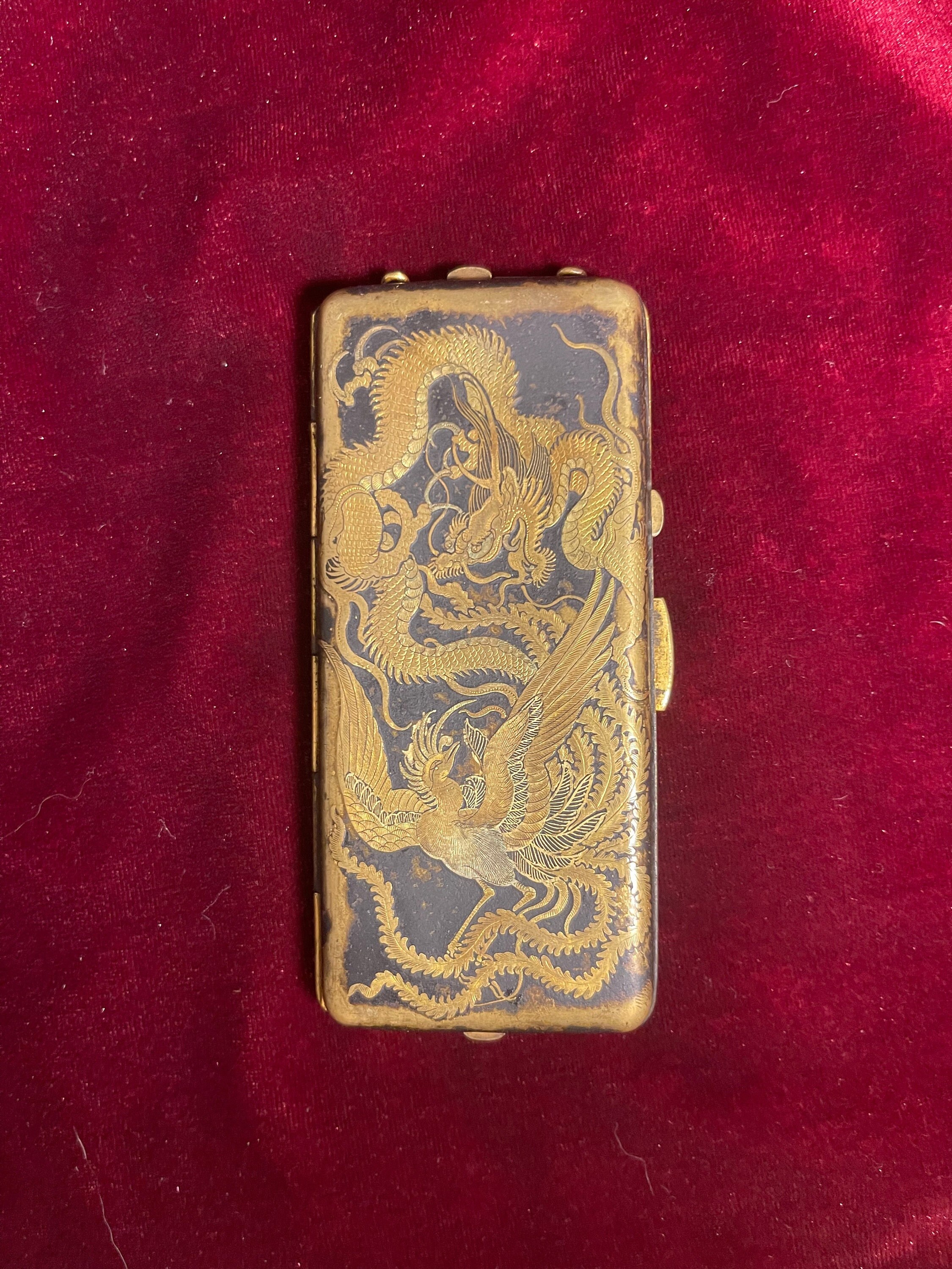 Rare Antique Komai Style Makeup Compact - Etsy