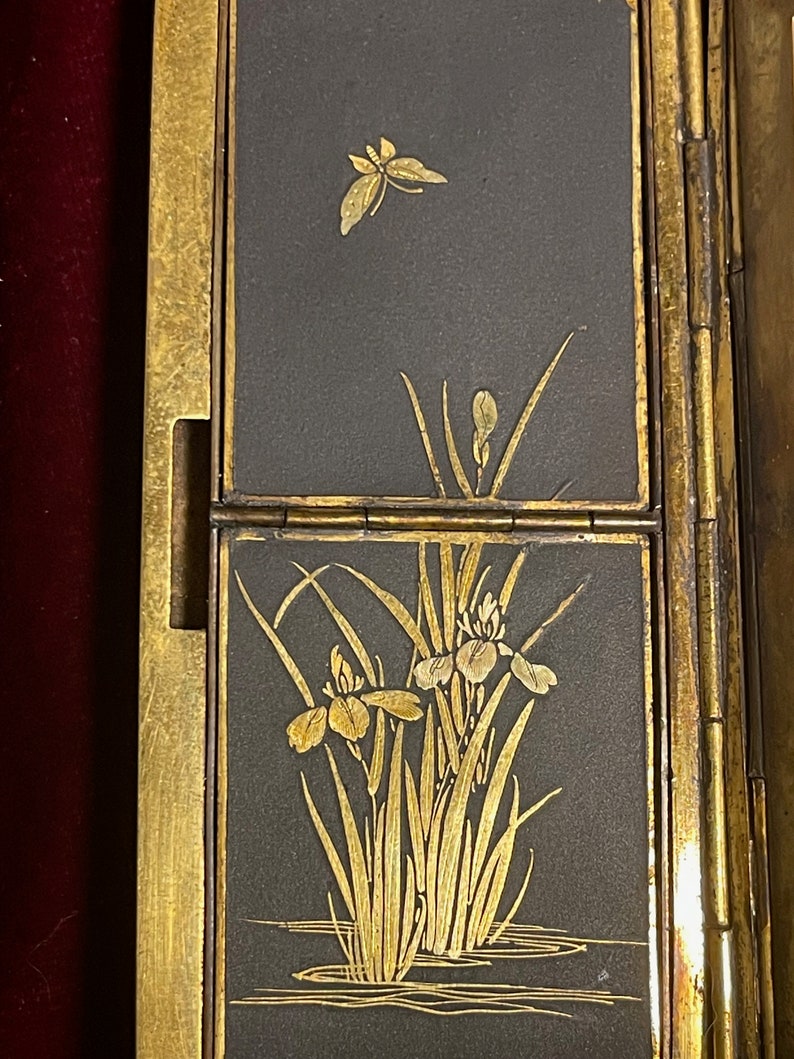 Rare Antique Komai Style Makeup Compact - Etsy