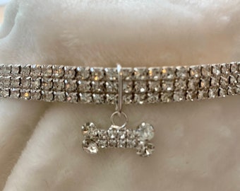 Diamond Dog Necklace - Etsy