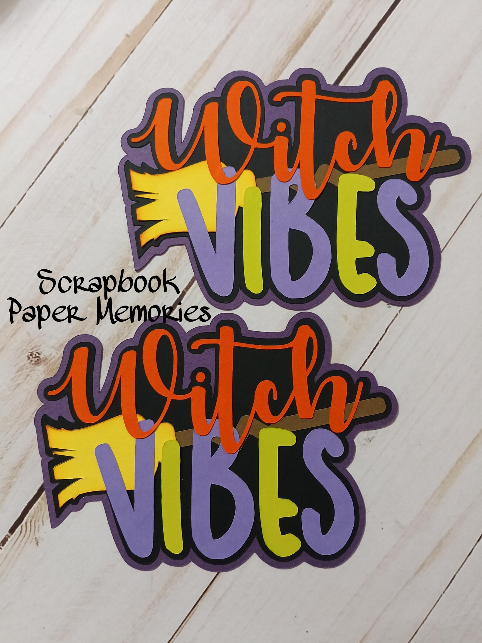 Premade Paper Pieces, Scrapbook Pieces, Fall, Autumn, Fall Colors ...