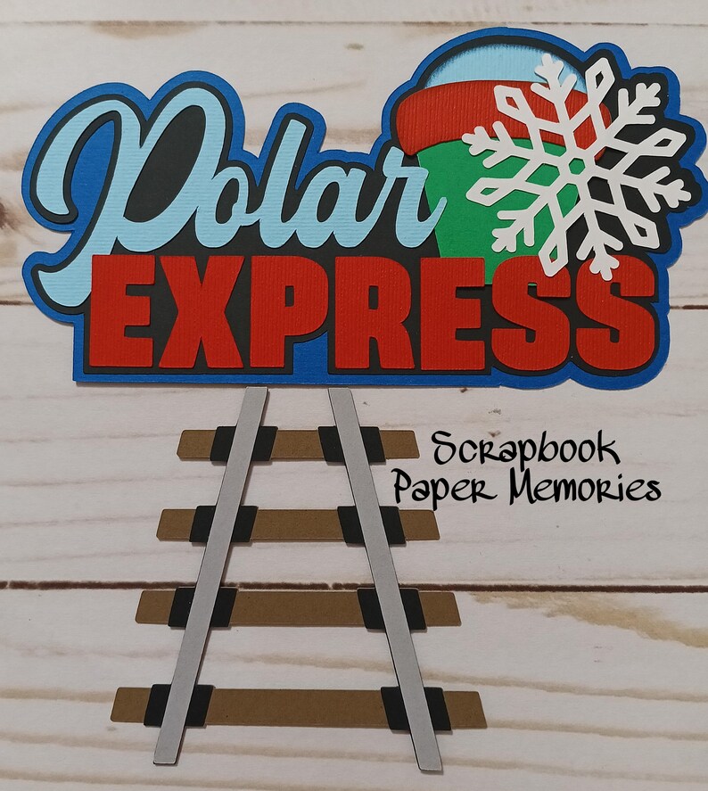 Premade Paper Pieces, Title, Layout, Christmas Season, Holiday ...