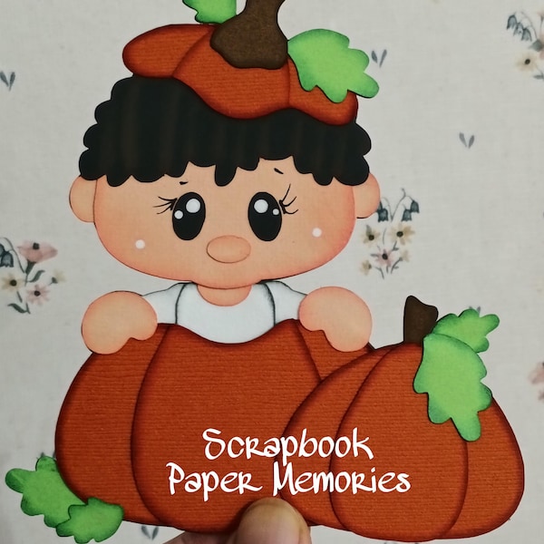 Premade Paper Pieces, Scrapbook Pieces, Fall, Autumn, Fall Colors ...