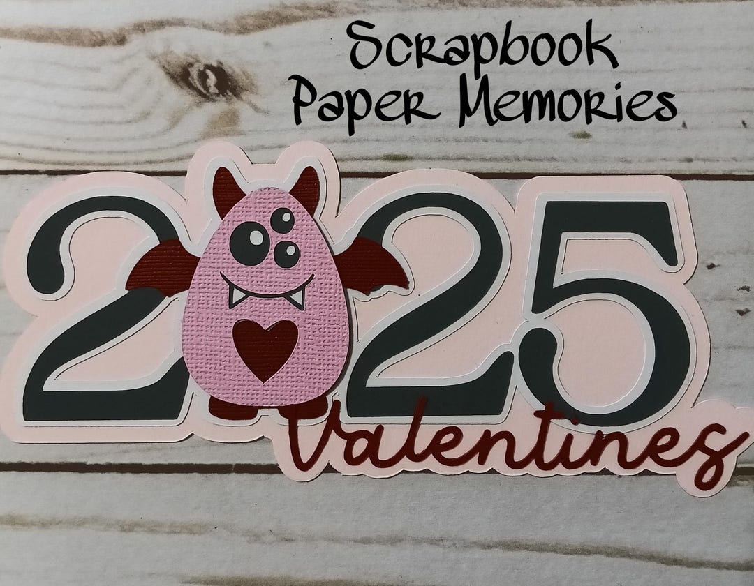 Premade Paper Pieces, Scrapbook Piece, Scrapbook Title, Scrapbook ...