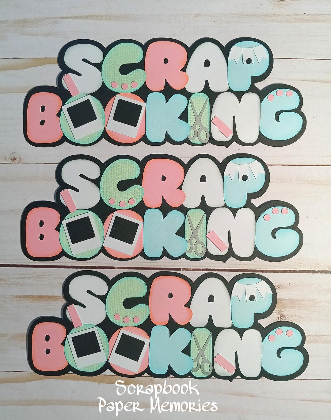 Scrapbook Piece, Layout, SCRAPBOOKING Title, Hobby, Entertainment ...