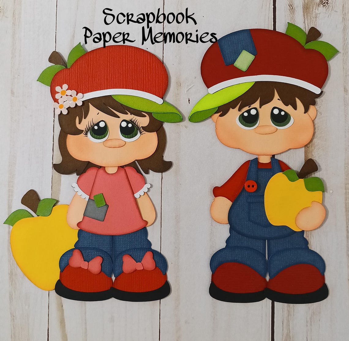Premade Paper Pieces, Scrapbook Pieces, Cooking Girl, Recipes Cover ...