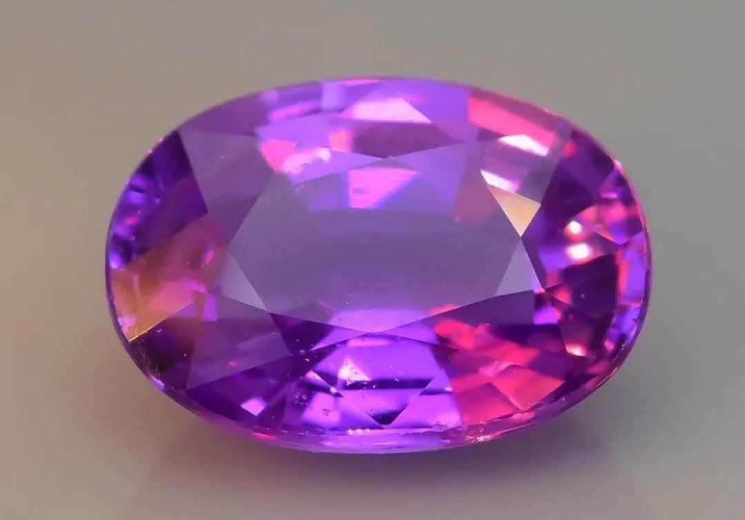 Purple Pink Sapphire Color Changing Alexandrite Type 1.04ct FMG ...