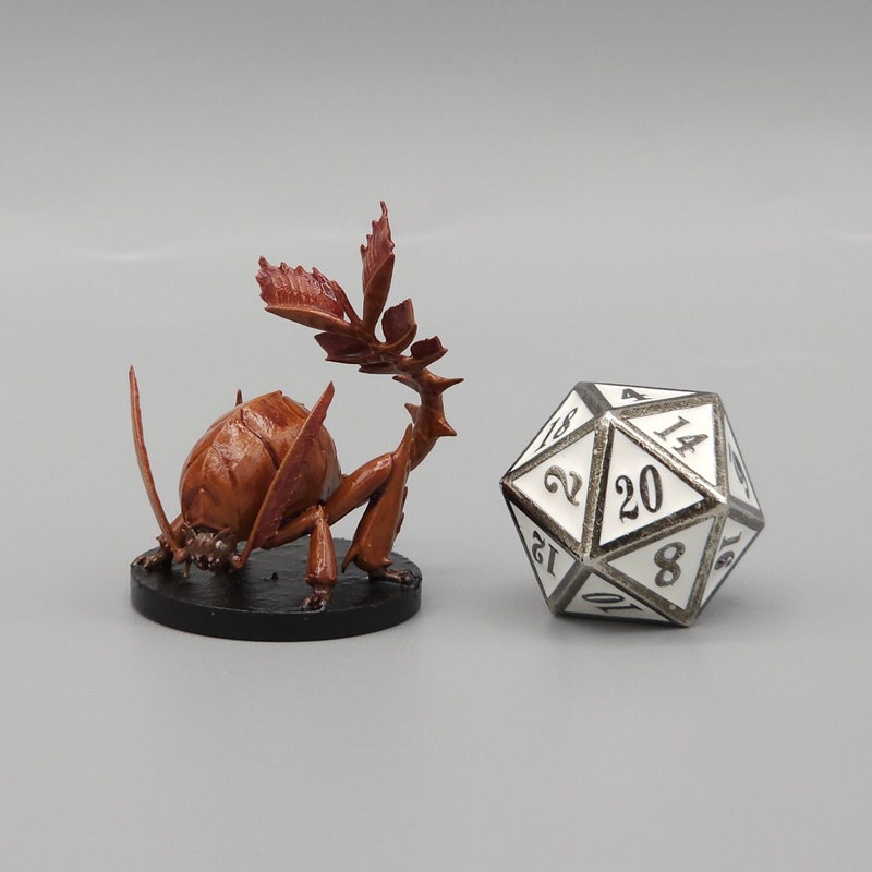 Rust Dragon Miniature - Etsy