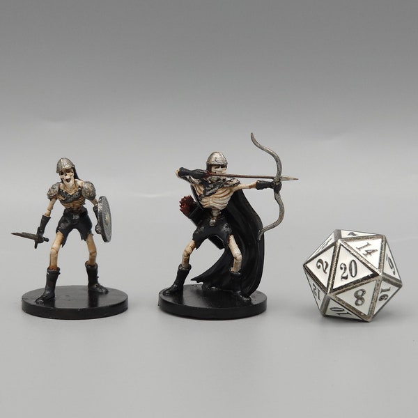 Painted Skeleton Miniatures - Etsy