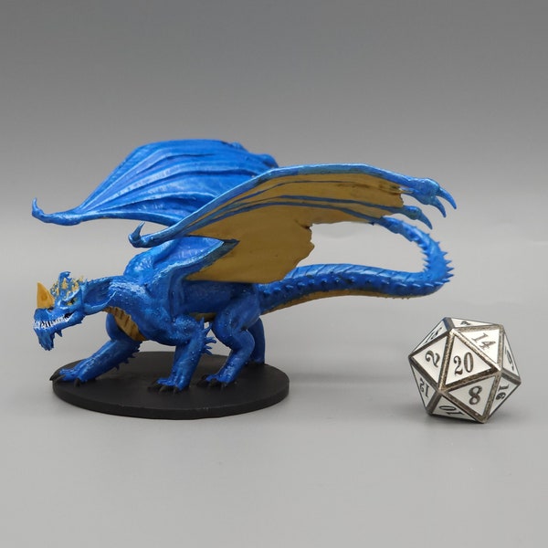 Blue Dragon Miniature - Etsy