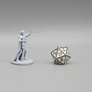 BEHOLD! A Deathlock Mastermind Miniature! Hand Painted or Primed - D&D ...