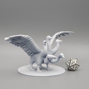 BEHOLD! A Goose Hydra Miniature! Hand Painted or Primed - D&D / TTRPG ...