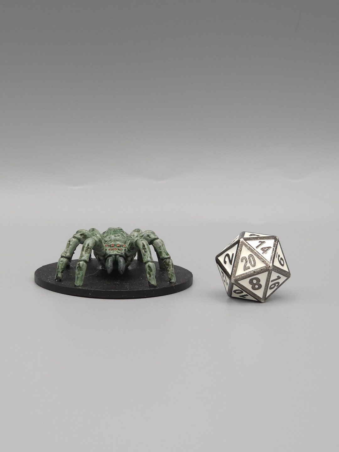 BEHOLD A Zombie Giant Spider Miniature Hand Painted or Primed D&D ...