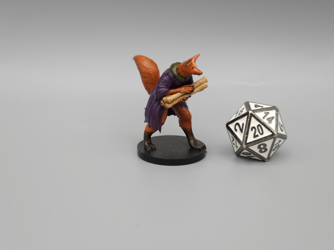 BEHOLD! an Arcanaloth Miniature! Hand Painted or Primed - D&D / TTRPG ...