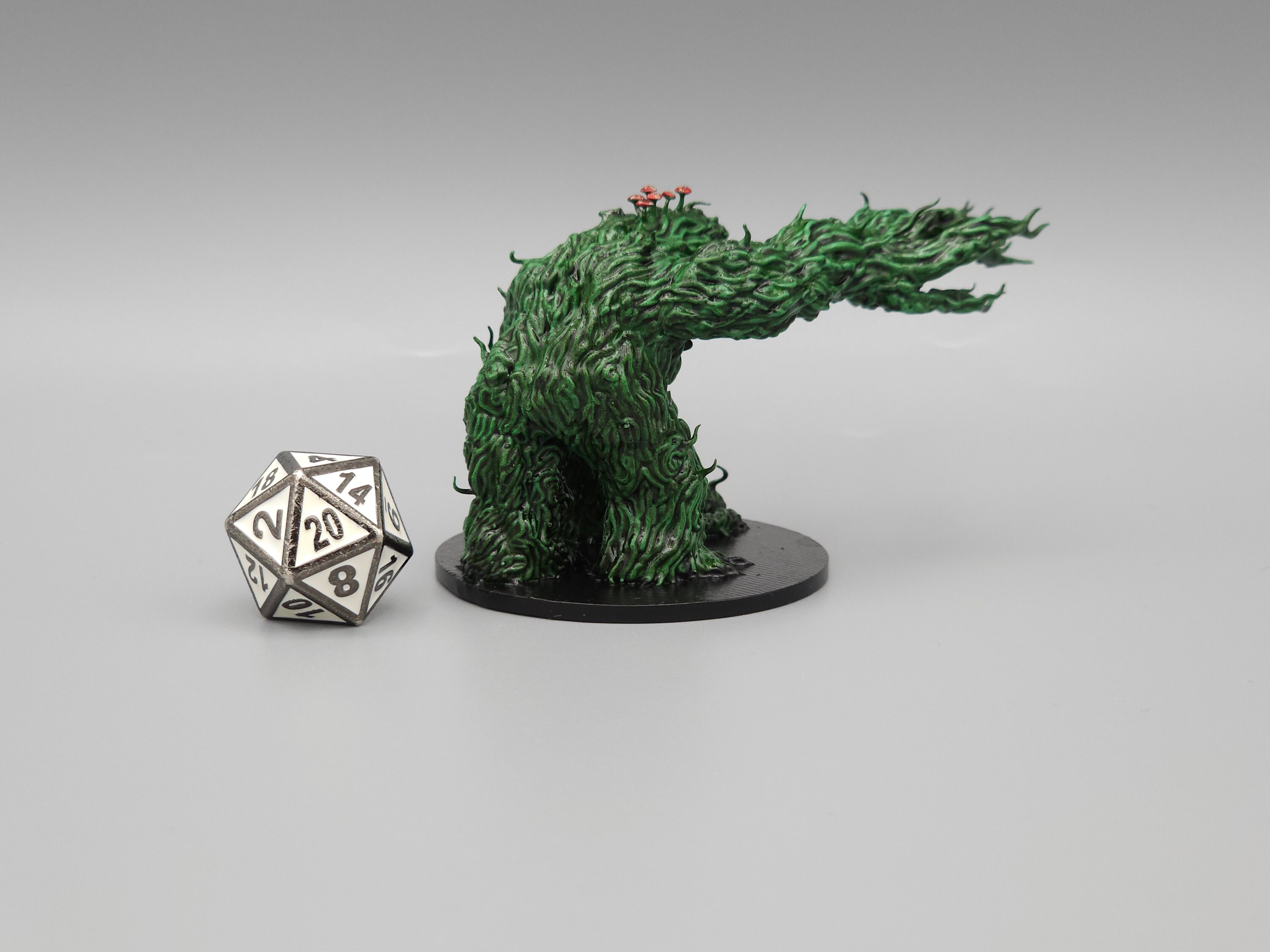 BEHOLD! A Shambling Mound Miniature! Hand Painted or Primed - D&D ...