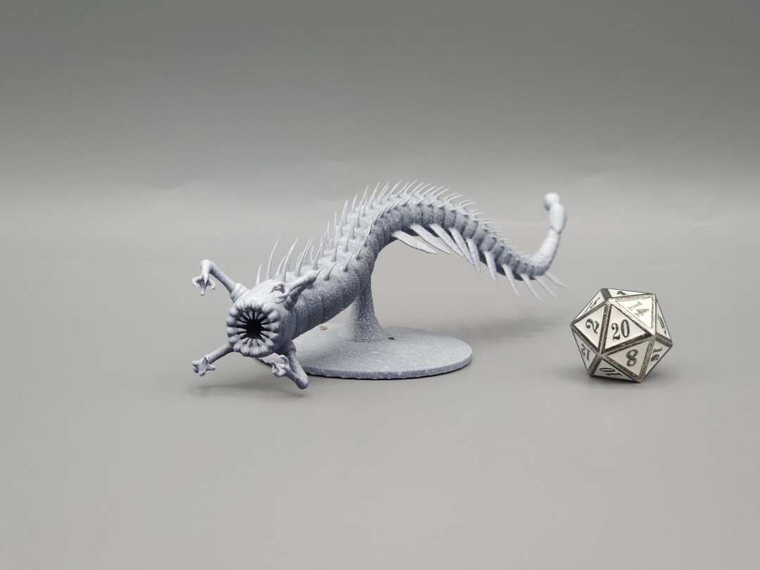 BEHOLD! A Phaerimm Miniature! Hand Painted or Primed - D&D / TTRPG ...