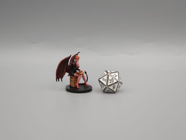 BEHOLD! A Succubus Miniature! Hand Painted or Primed - D&D / TTRPG ...