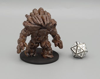 Earth Elemental Miniature - Etsy