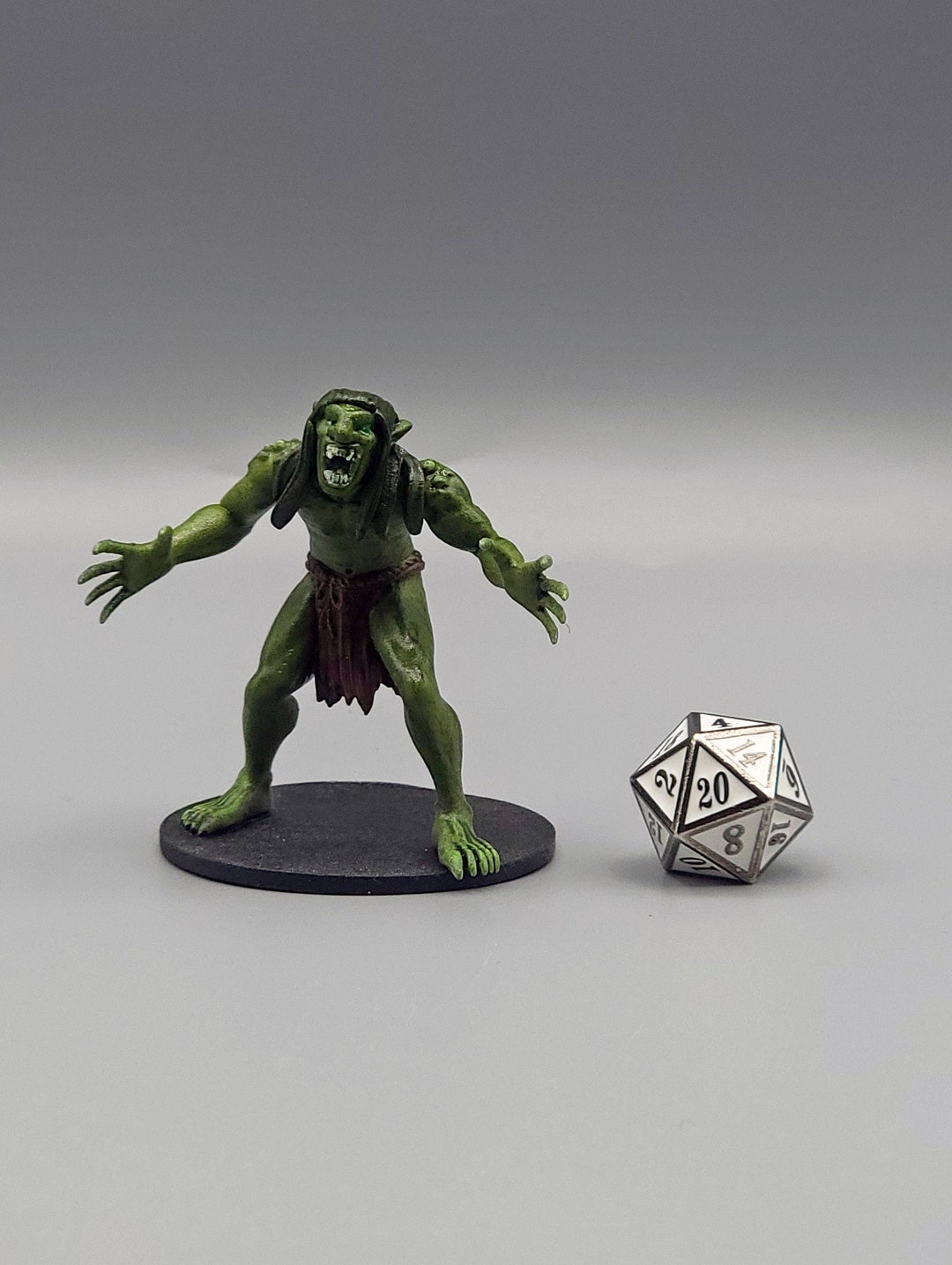 BEHOLD! A Troll Miniature! Hand Painted or Primed - D&D / TTRPG Minis ...