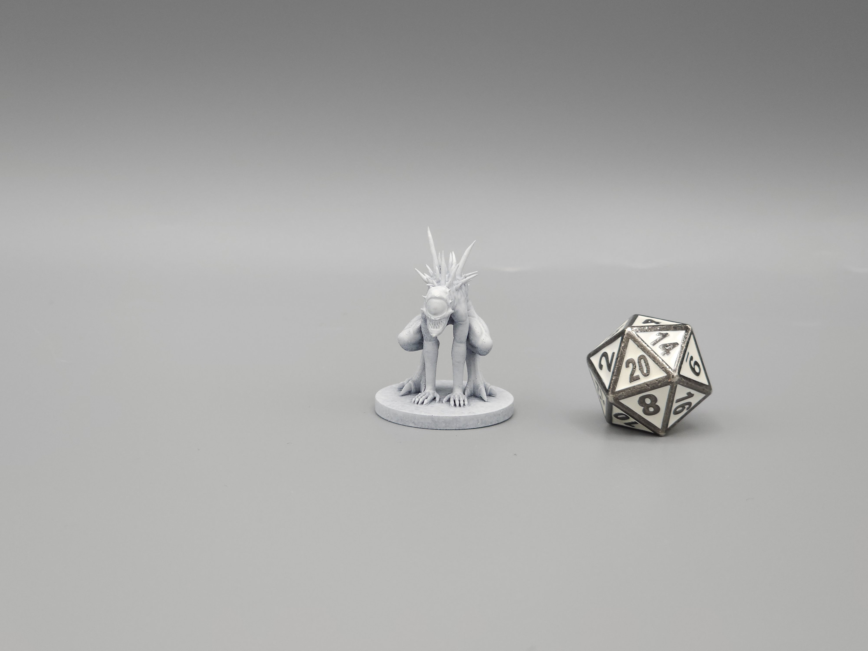 BEHOLD! A Nothic Miniature! Hand Painted or Primed - D&D / TTRPG Minis ...
