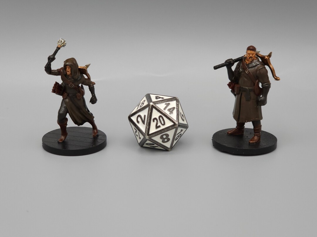 BEHOLD! Thug Minitaures! Hand Painted or Primed - D&D / TTRPG Minis ...