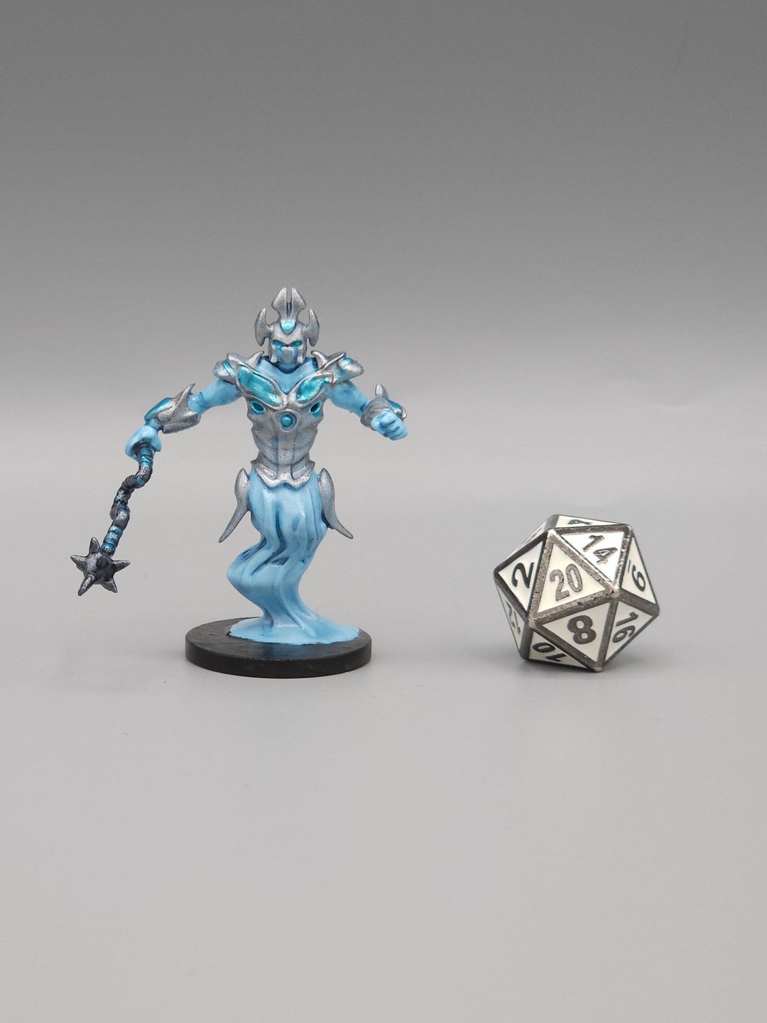 BEHOLD! an Air Elemental Myrmidon Miniature! Painted or Primed - D&D ...