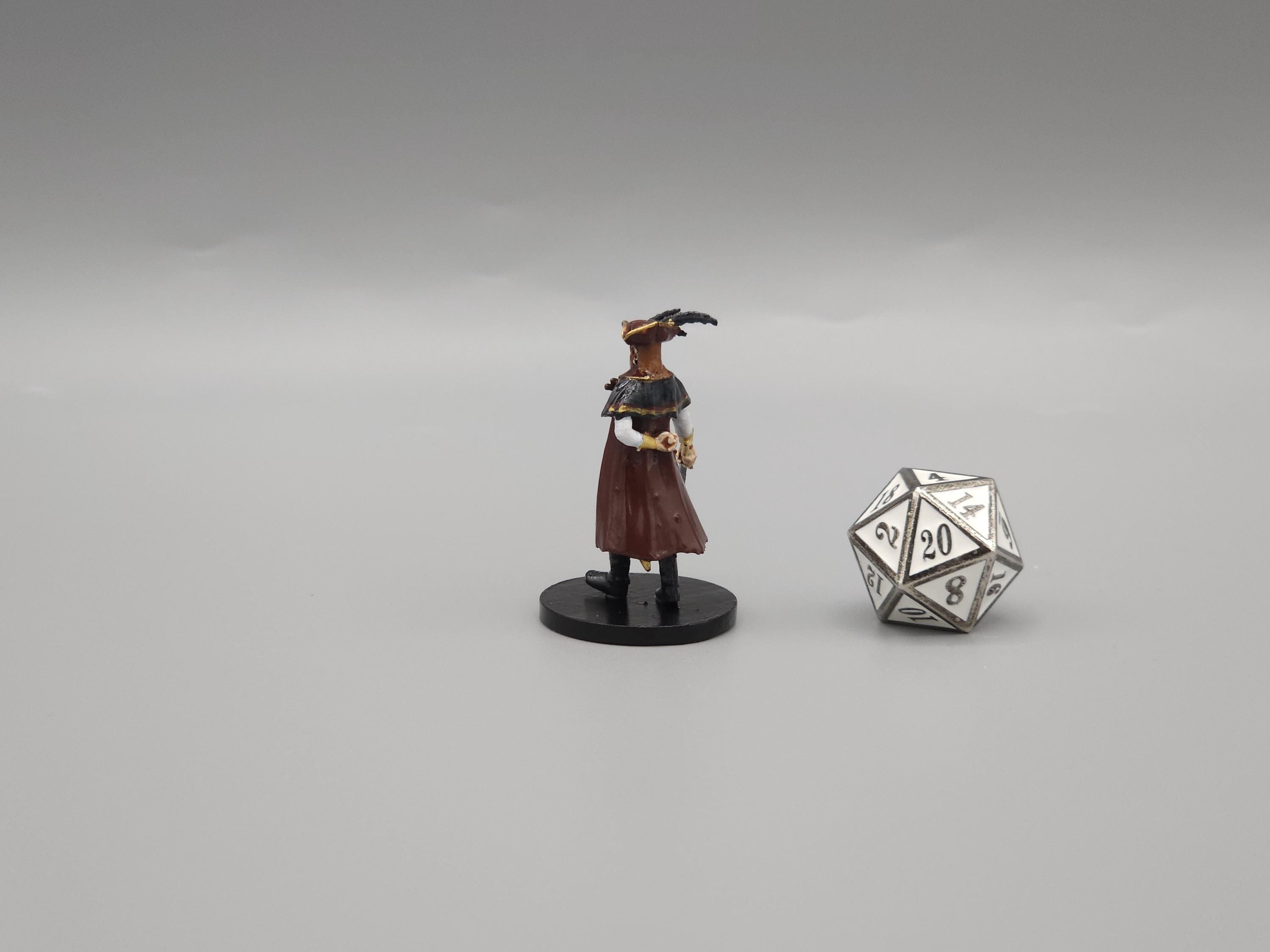BEHOLD! A Pirate Captain Miniature! Hand Painted or Primed - D&D ...