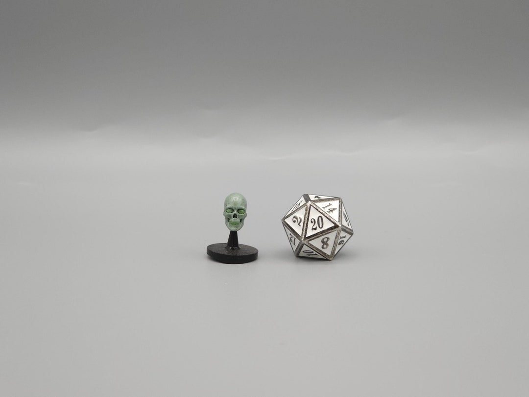 BEHOLD! A Demilich Miniature! Hand Painted or Primed - D&D / TTRPG ...