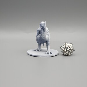 BEHOLD! an Axe Beak Miniature! Hand Painted or Primed - D&D / TTRPG ...