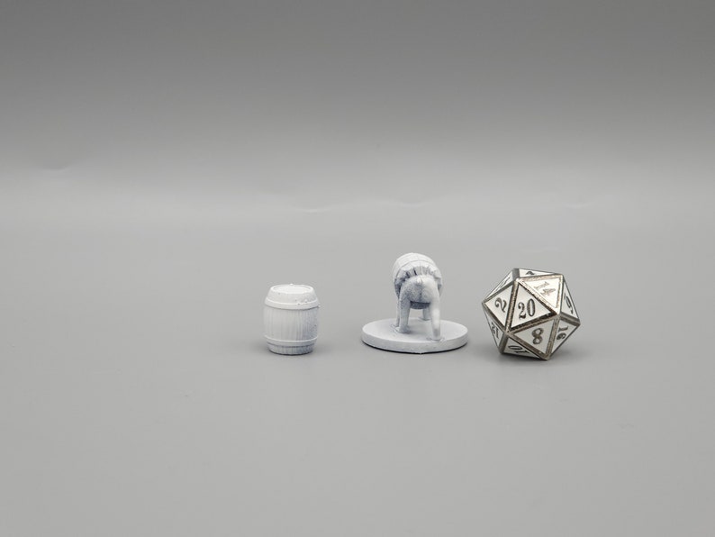 BEHOLD! Mimic Barrel Miniatures! Hand Painted or Primed - D&D / TTRPG ...