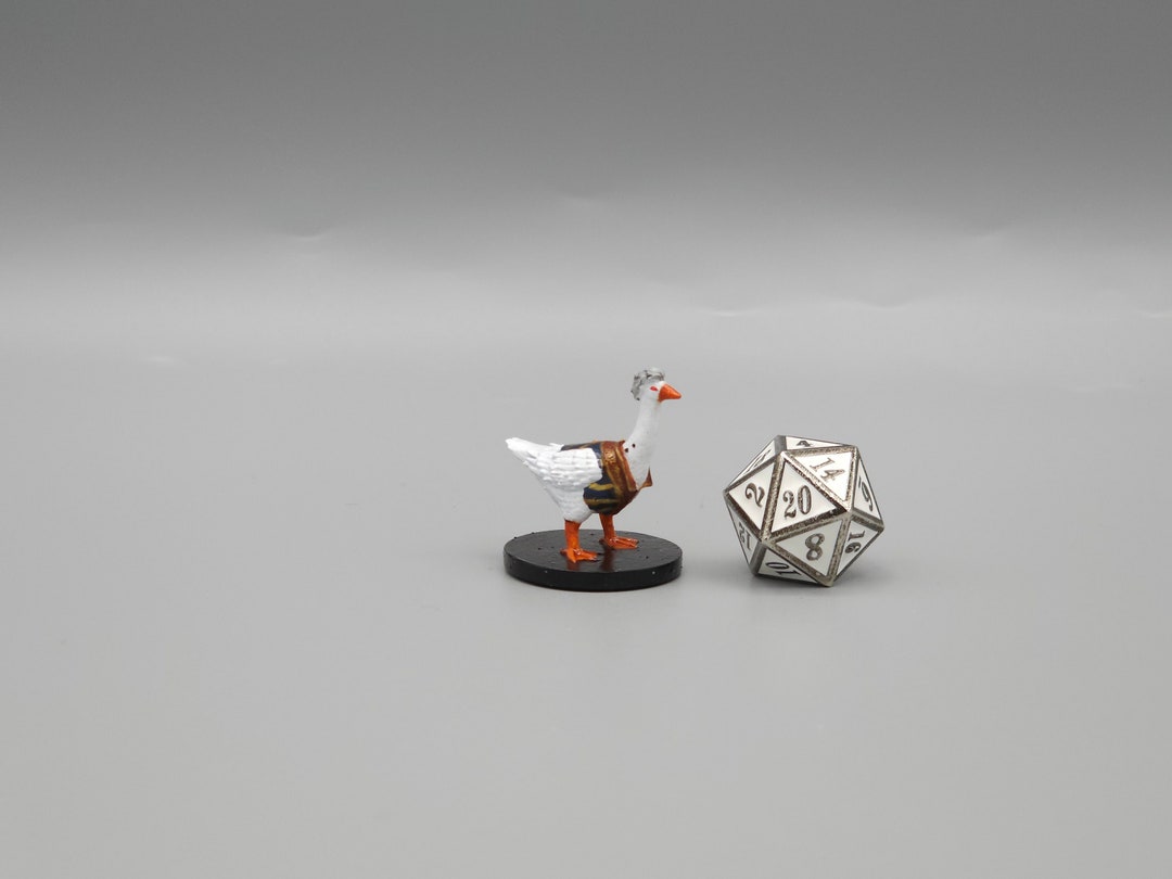 BEHOLD! A Goosestarion Miniature! Hand Painted or Primed - D&D / TTRPG ...
