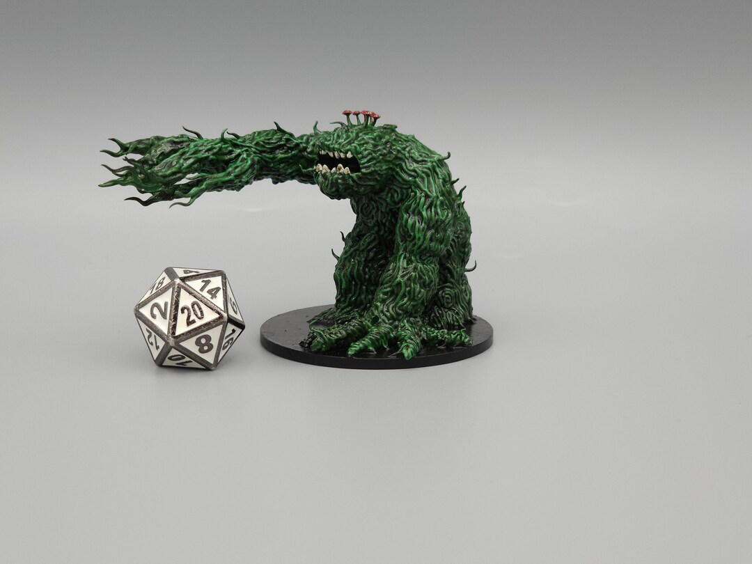 BEHOLD! A Shambling Mound Miniature! Hand Painted or Primed - D&D ...