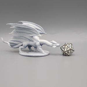 BEHOLD! A Young Copper Dragon Miniature! Hand Painted or Primed - D&D ...