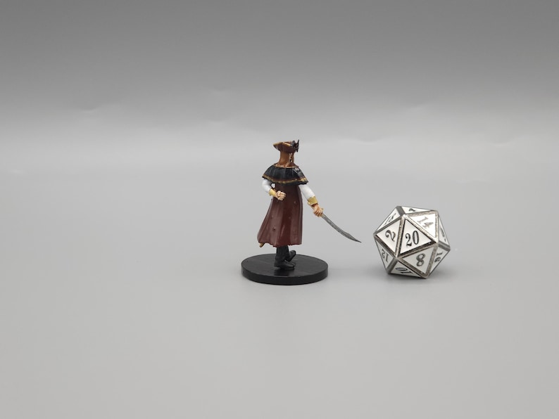 BEHOLD! A Pirate Captain Miniature! Hand Painted or Primed - D&D ...