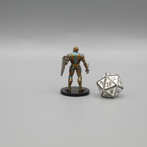 BEHOLD! A Warforged Fighter Miniature! Hand Painted or Primed - D&D / TTRPG Minis - 14k Resin 3D ...