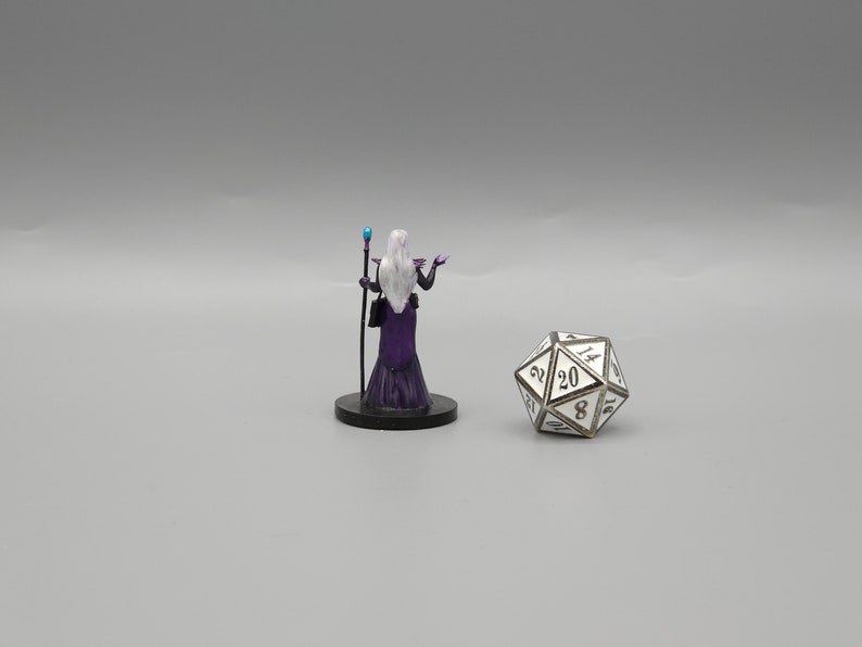 BEHOLD! A Drow Spell Caster Miniature! Hand Painted or Primed - D&D ...