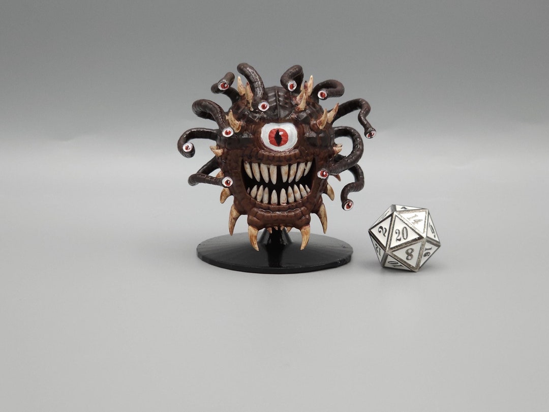 BEHOLD! A Fiend Beholder Miniature! Hand Painted or Primed - D&D ...