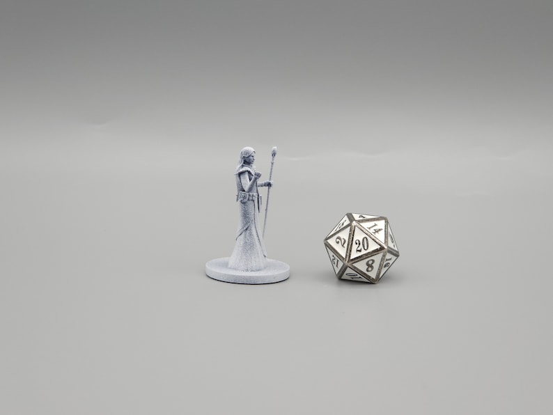 BEHOLD! A Drow Spell Caster Miniature! Hand Painted or Primed - D&D ...