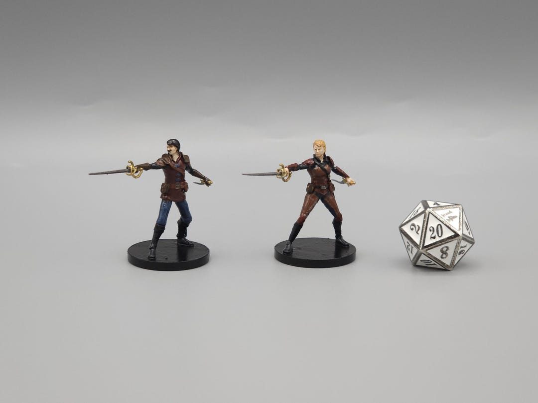 BEHOLD! Swashbuckler Miniatures! Hand Painted or Primed - D&D / TTRPG ...
