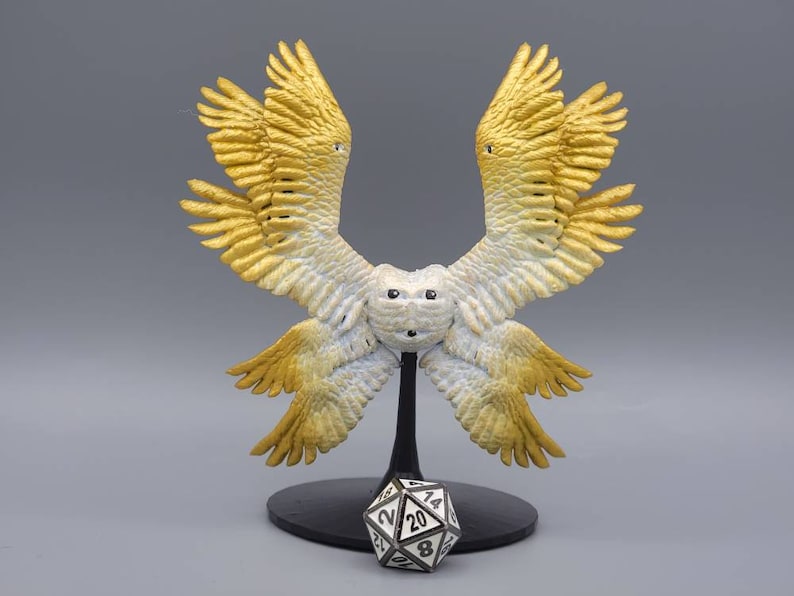 BEHOLD! A Seraphim Miniature! Hand Painted or Primed - D&D / TTRPG ...