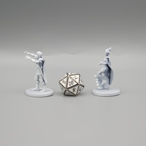 BEHOLD! A Ghost Miniature! Hand Painted or Primed - D&D / TTRPG Minis ...