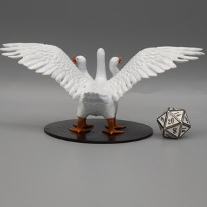 BEHOLD! A Goose Hydra Miniature! Hand Painted or Primed - D&D / TTRPG ...