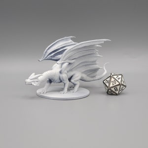 BEHOLD! A Young Copper Dragon Miniature! Hand Painted or Primed - D&D ...