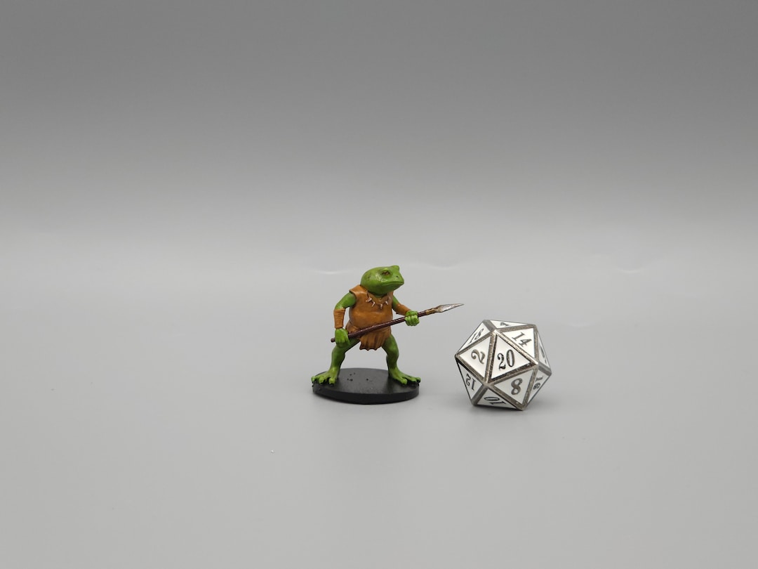 BEHOLD! A Bullywug Miniature! Hand Painted or Primed - D&D / TTRPG ...