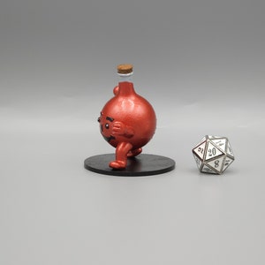 BEHOLD! the Healing Potion Man Miniature! Hand Painted or Primed - D&D ...